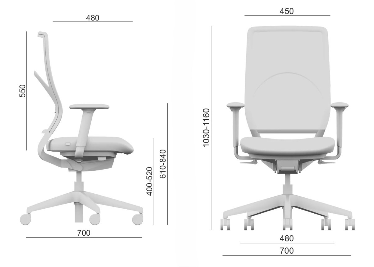 Salon stolica | Ergonova Piljek -UREDSKA ERGONOMSKA STOLICA - ARCUS 241